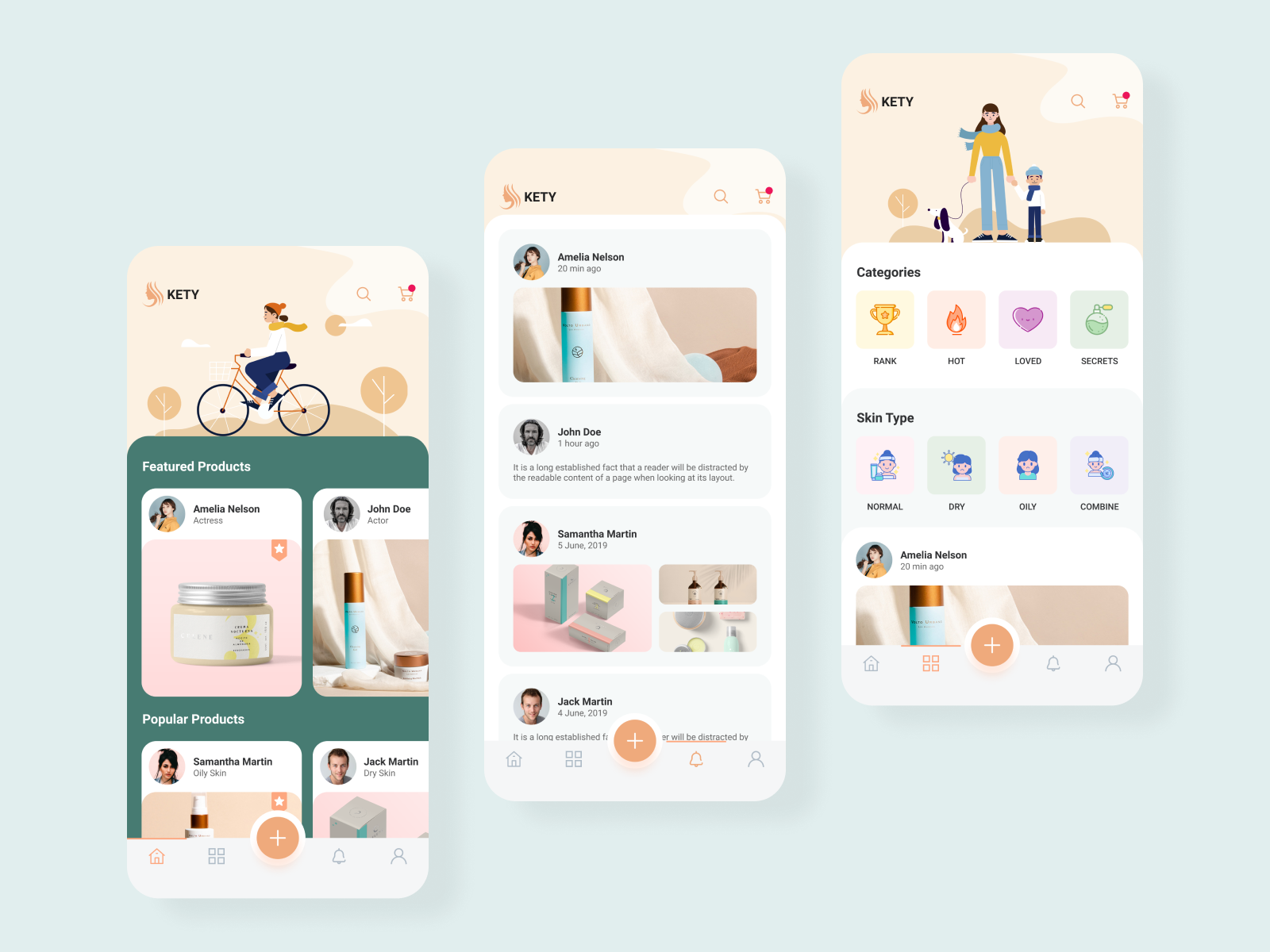 Beauty app by MindInventory UI/UX for MindInventory on Dribbble