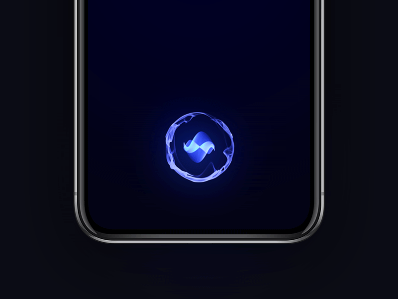 Voice assistant Particle Practice by 1VAN on Dribbble