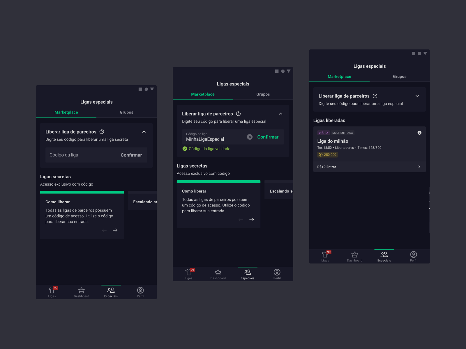 Marketplace Game - App by Murilo Guerra on Dribbble