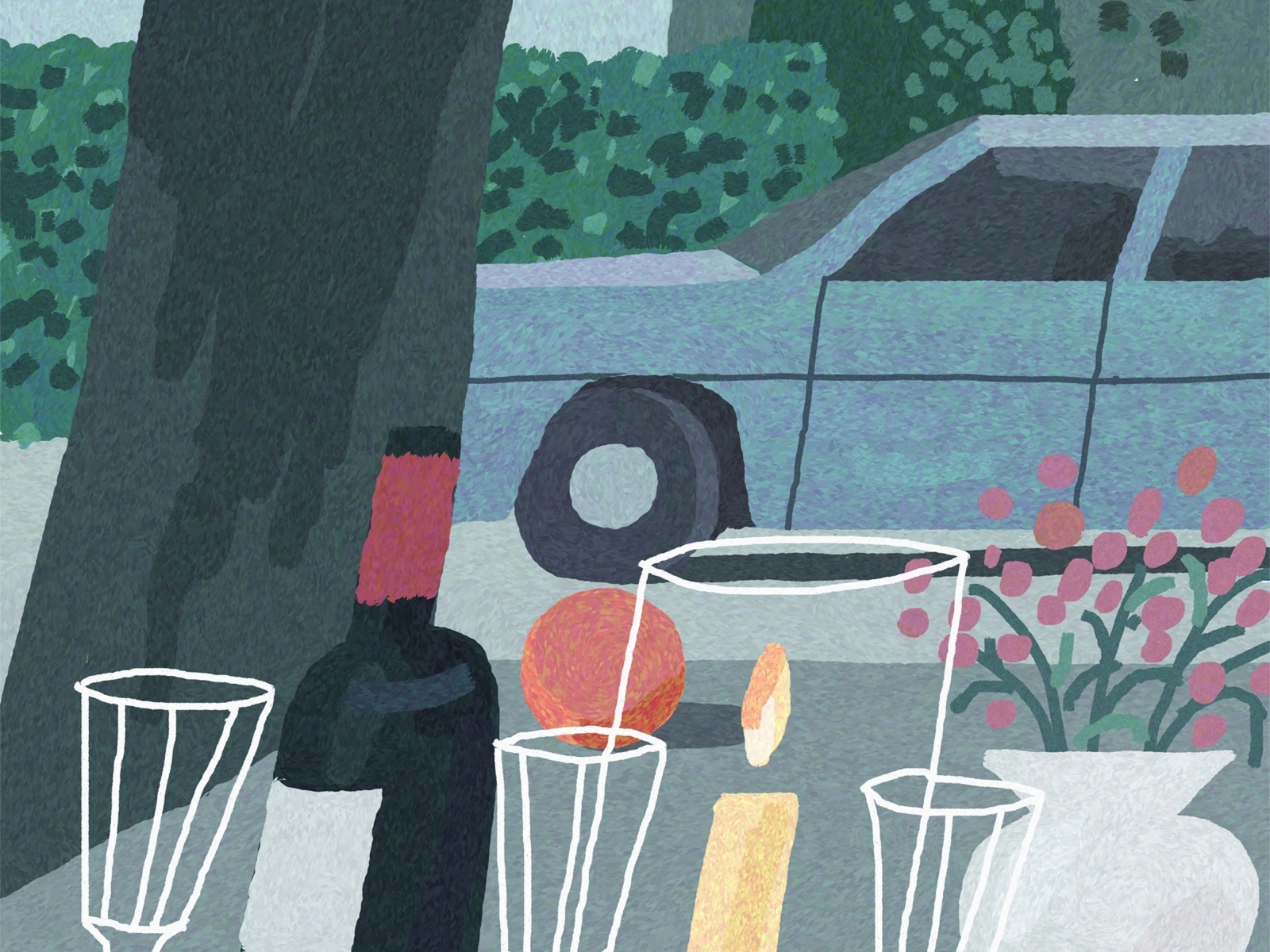 Evening by Julie Alex on Dribbble