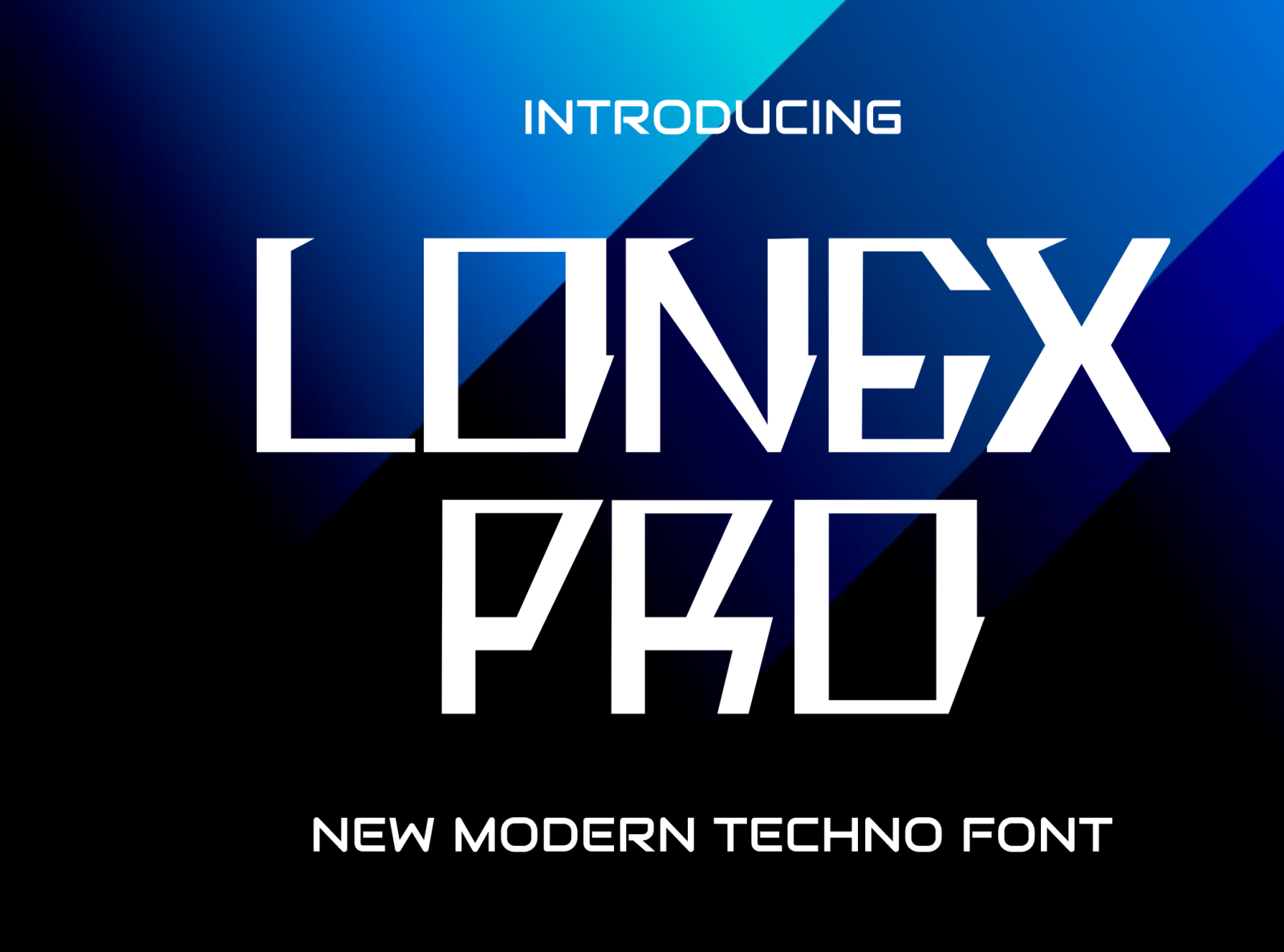 Lonex pro font by prayoga_std on Dribbble