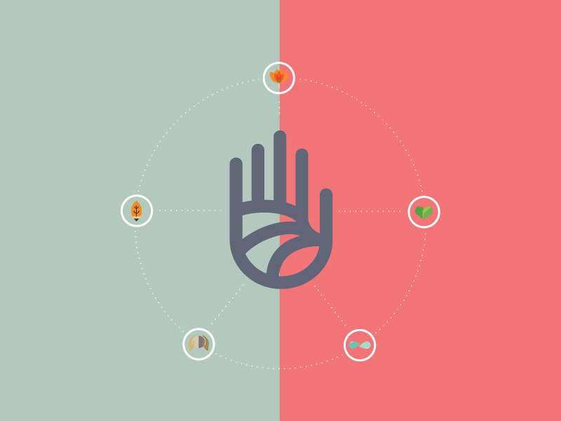 Handprint Logo by Will Schroeder for ICON on Dribbble