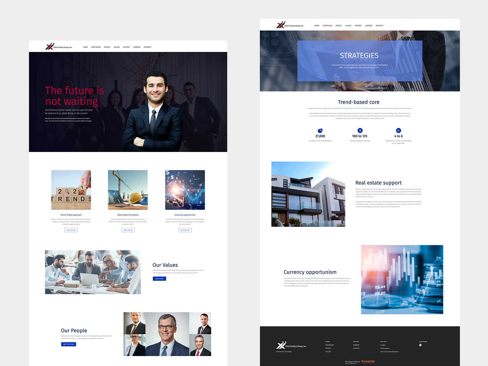 Consulting Firm Website by El eStudio LLC on Dribbble
