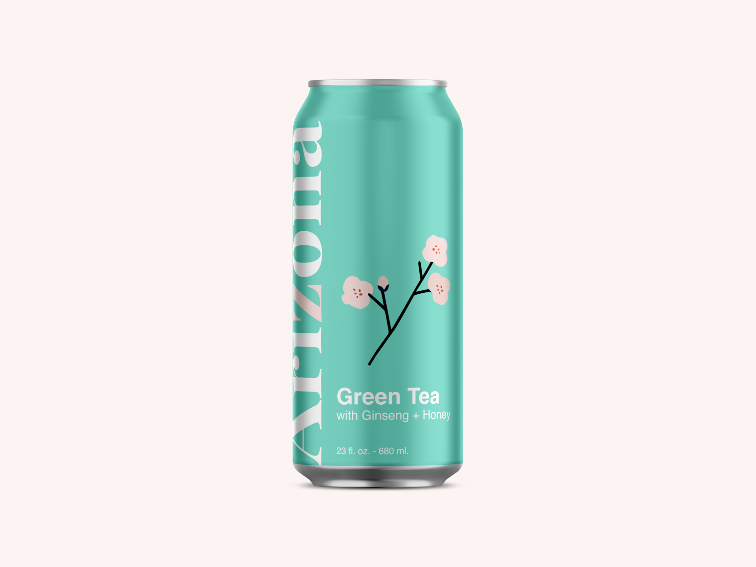Arizona Green Tea Minimal Packaging Design Concept by Darkroast.co on ...