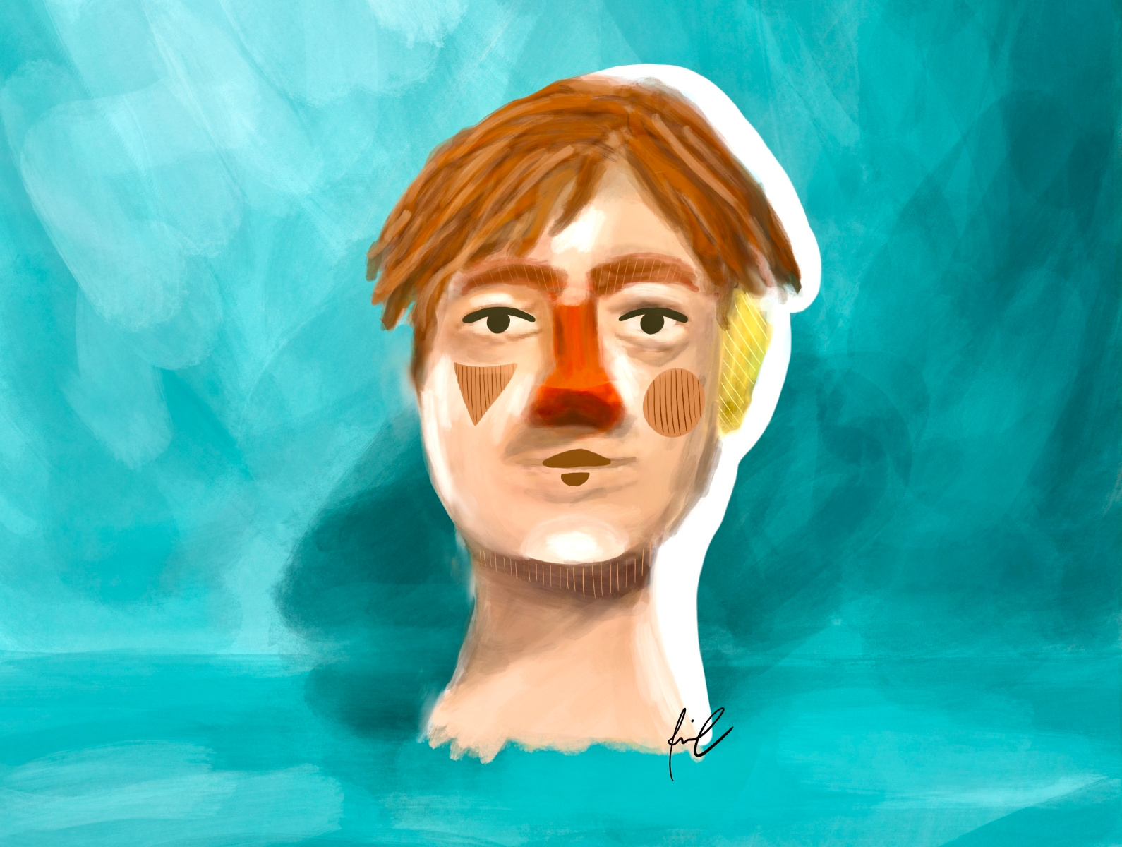 Digital Art - Fuzzybrain by coeli on Dribbble