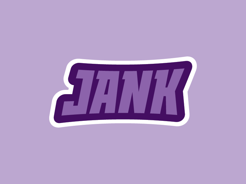 JANK by Daniel Margheim on Dribbble