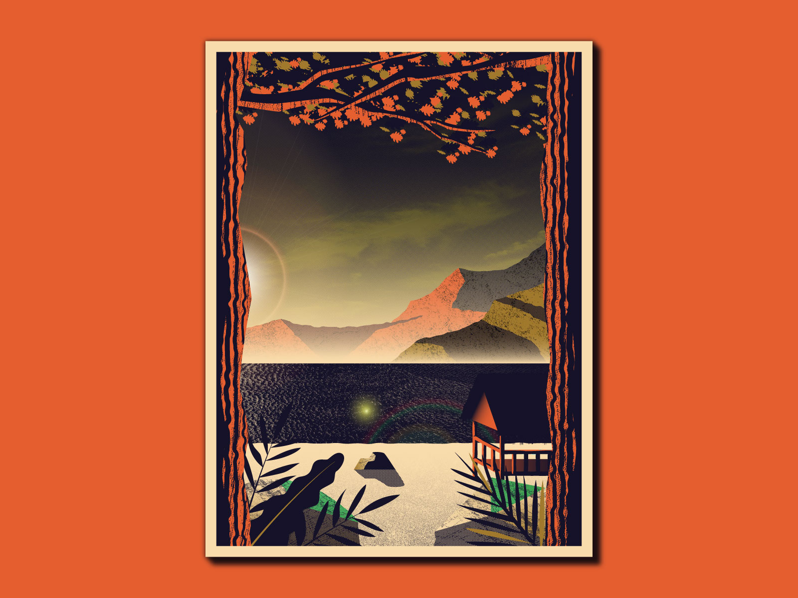 Chill in Samosir by David Kurniawan on Dribbble