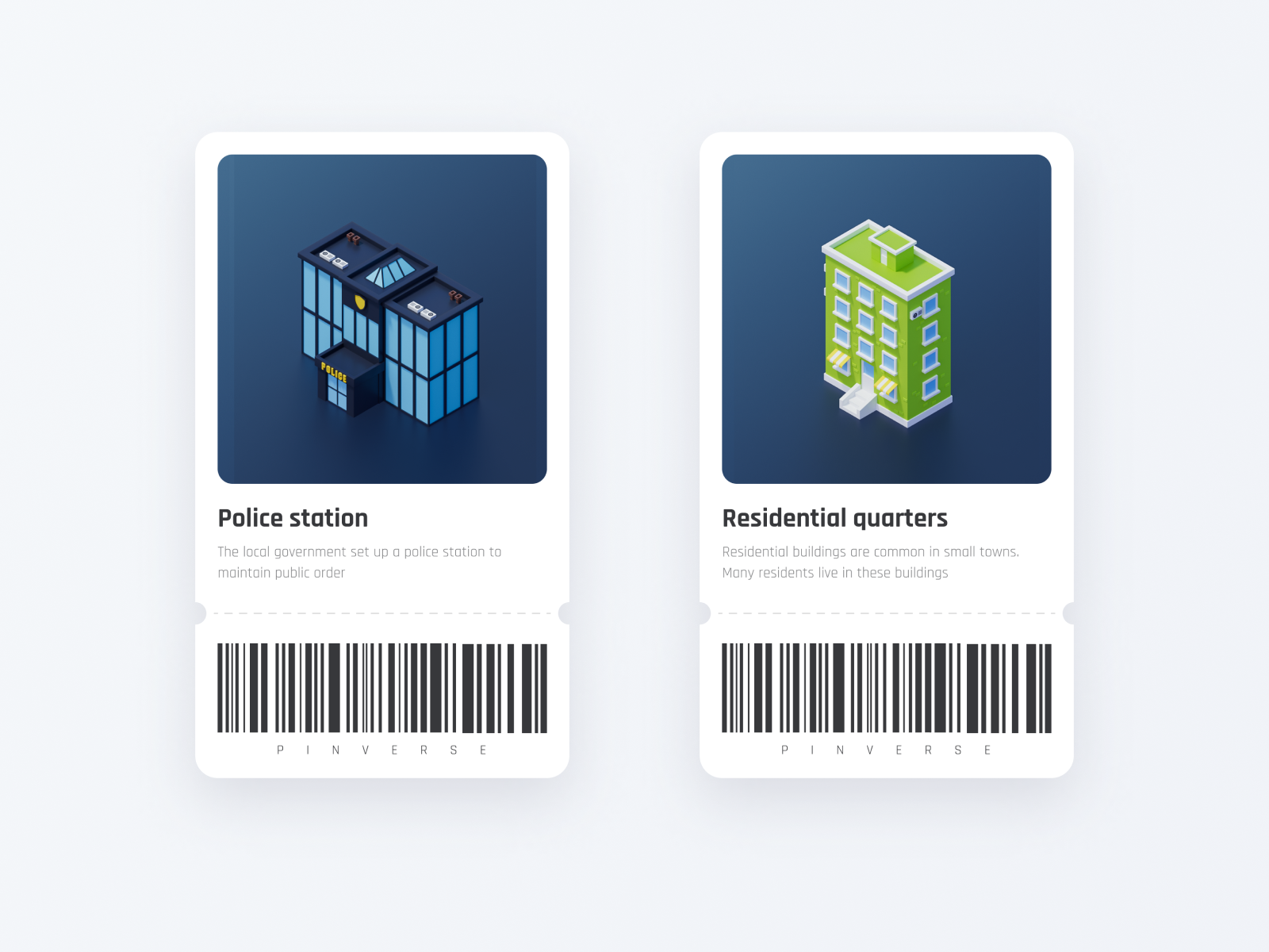 Building card by Tomato76 on Dribbble