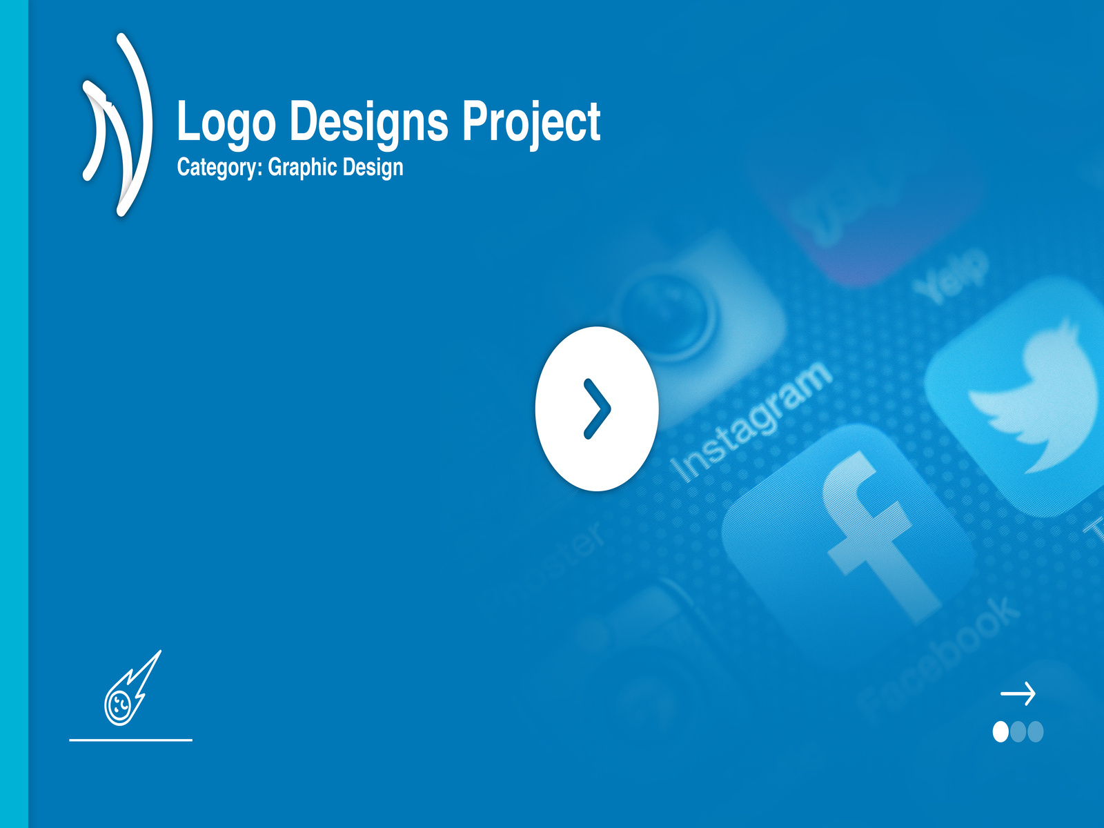 Logo Project Design by Neptunesat on Dribbble