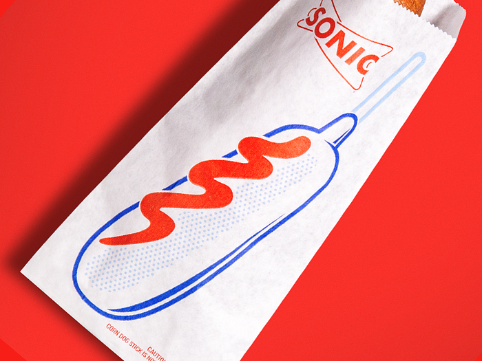 Corn Dog Packaging by Jerad Nun on Dribbble