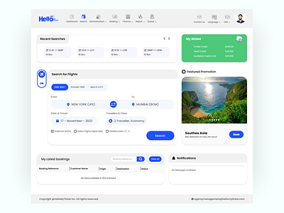 Hello My Ticket - Search page by Mochammad S. Arif on Dribbble