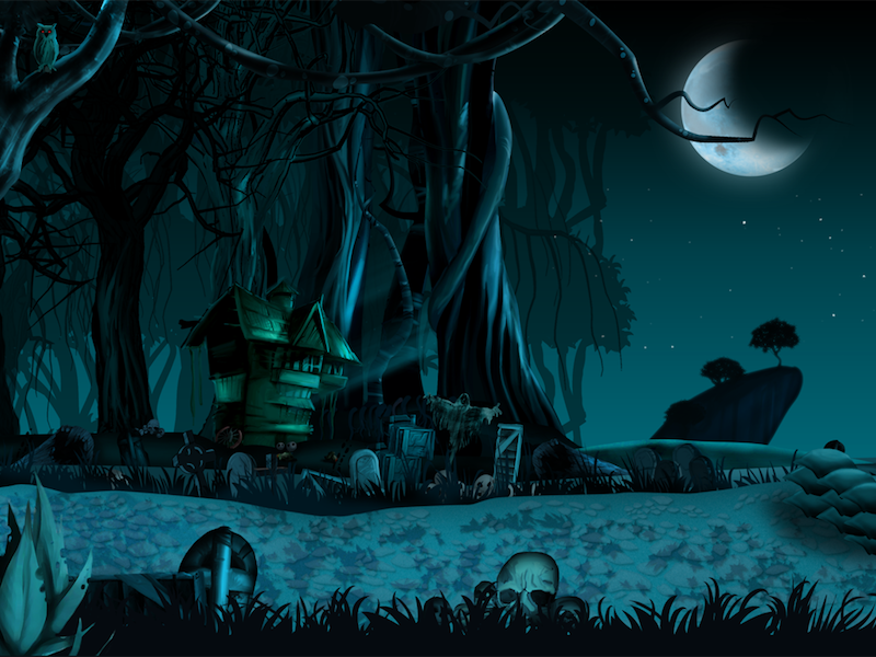 Background for horror action game by Dipak Pawar on Dribbble