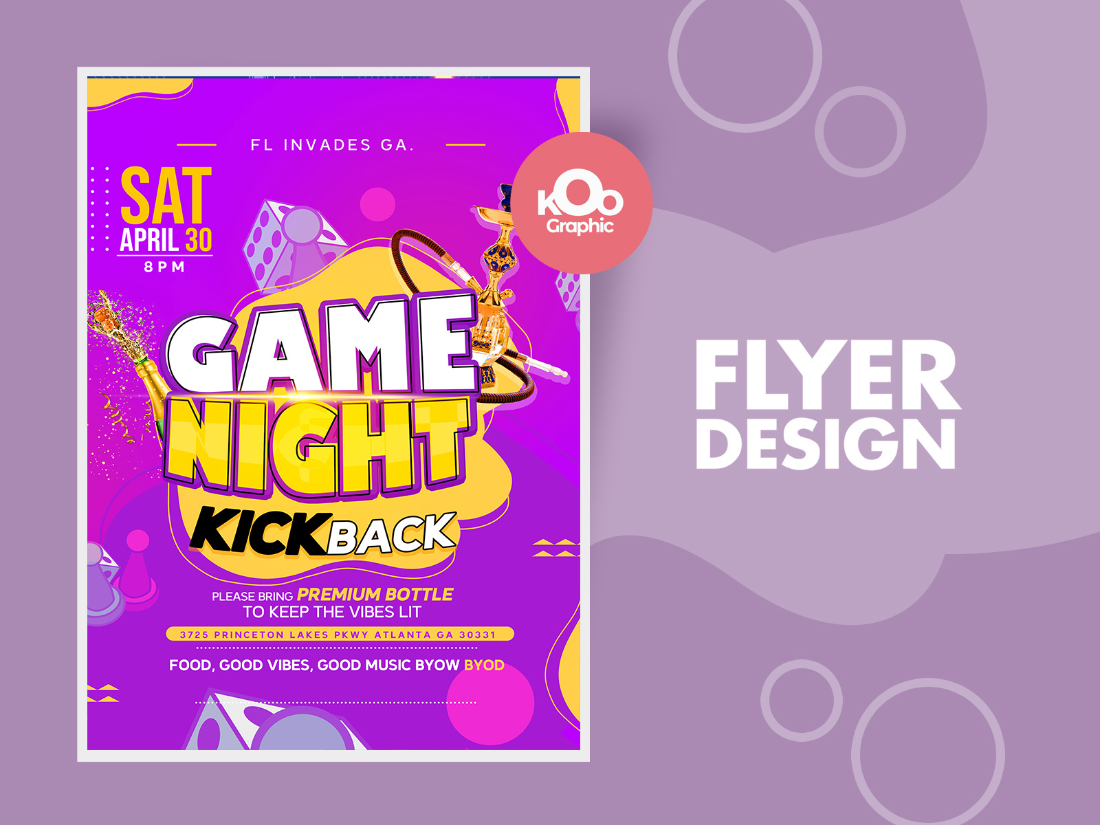 Party , Event Flyer Design by Koo Graphic on Dribbble