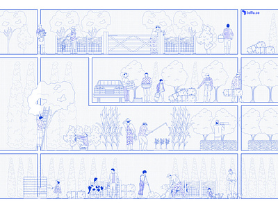 Farm Section Cad Blocks by Toffu Co on Dribbble