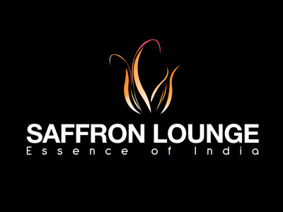 Saffron Lounge Logo by Anil Siwach on Dribbble