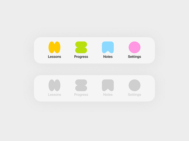 Browse thousands of Tab Bar images for design inspiration | Dribbble