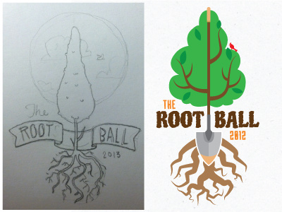 The Root Ball - V2 by Chelsey Barnes on Dribbble