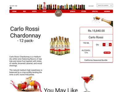 Single product page UI by Heshith rajarathne on Dribbble