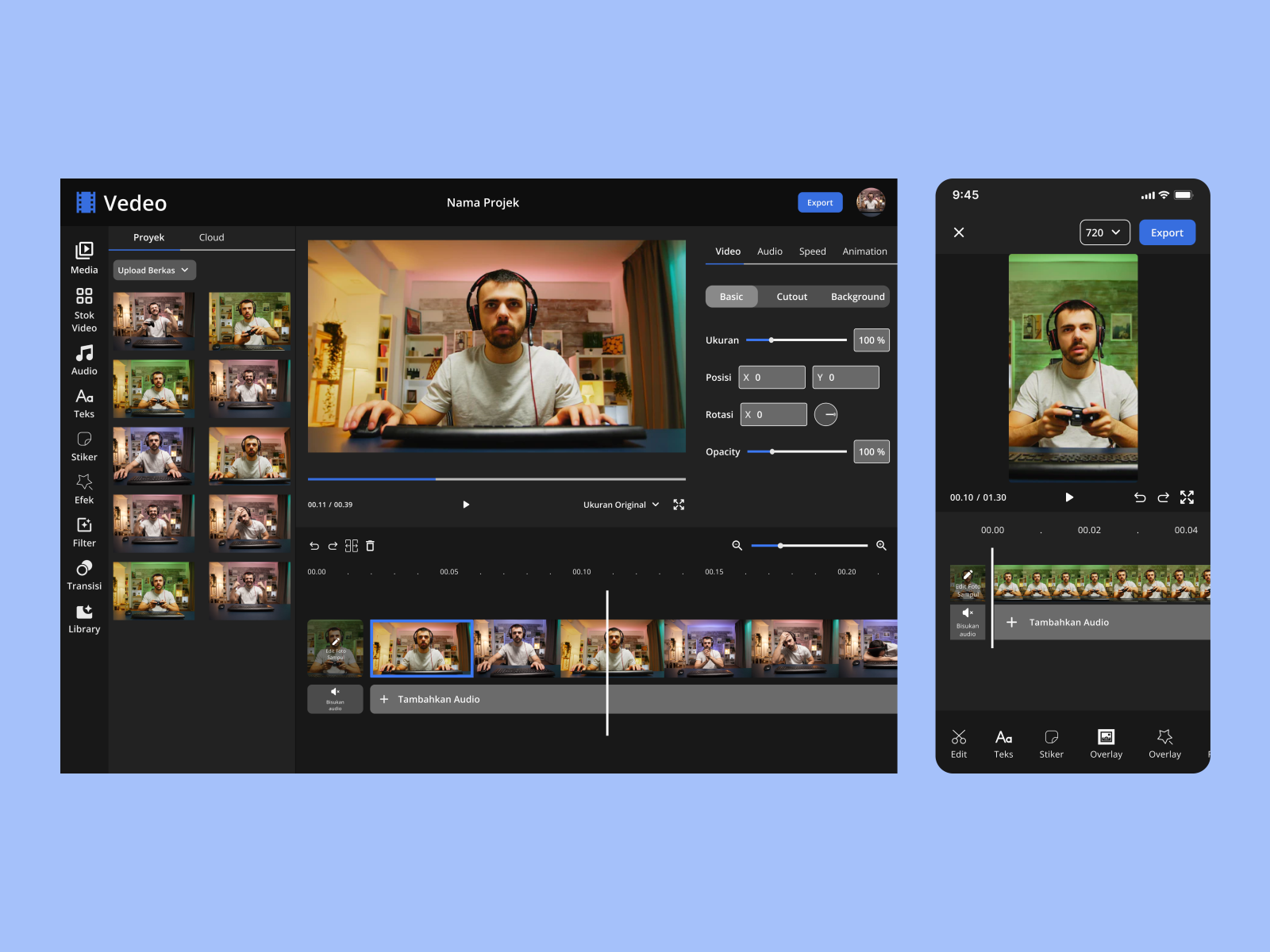 Video Editing Platform by Afridol on Dribbble