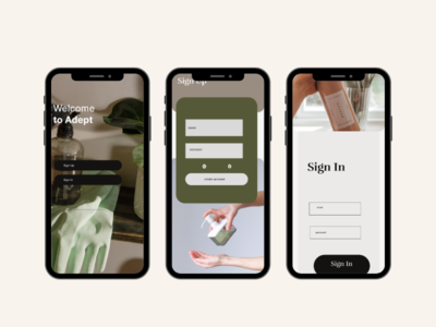 Adept App by Sandiswa Mseleku on Dribbble