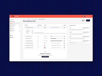 Multiple file upload by Brian Nguyen on Dribbble