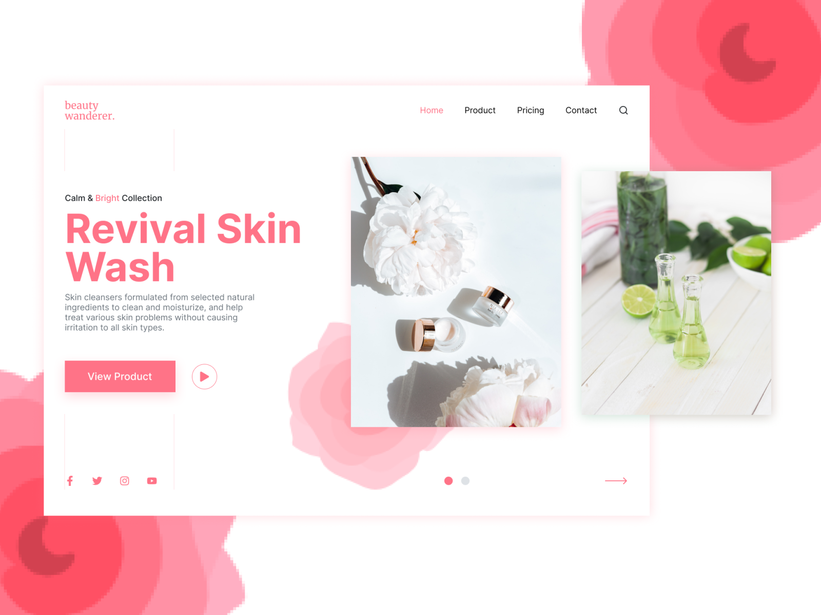 Landing Page - Daily UI #003 by Bhayu Sakti on Dribbble