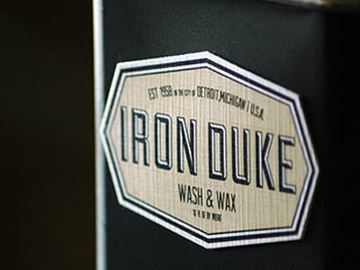 Iron Duke by Zach Hallum on Dribbble