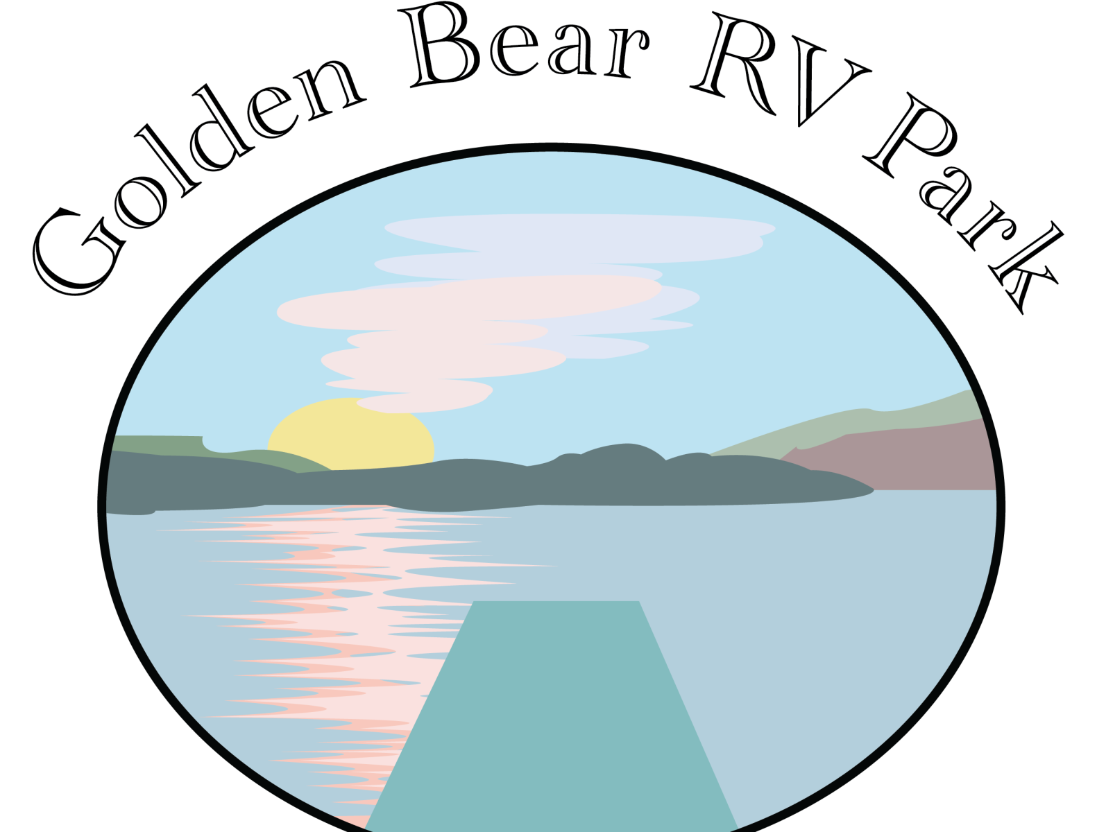 Golden Bear Rv Park Logo 2022 By Ema Gizowski On Dribbble