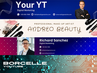 cover banner designs by atif hussain on Dribbble