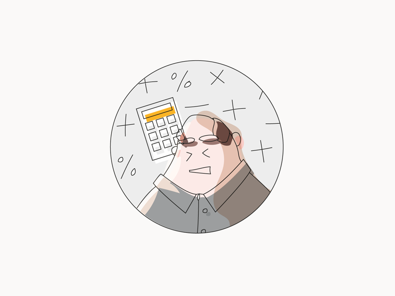 Account manager illustration by Gavin Norris on Dribbble