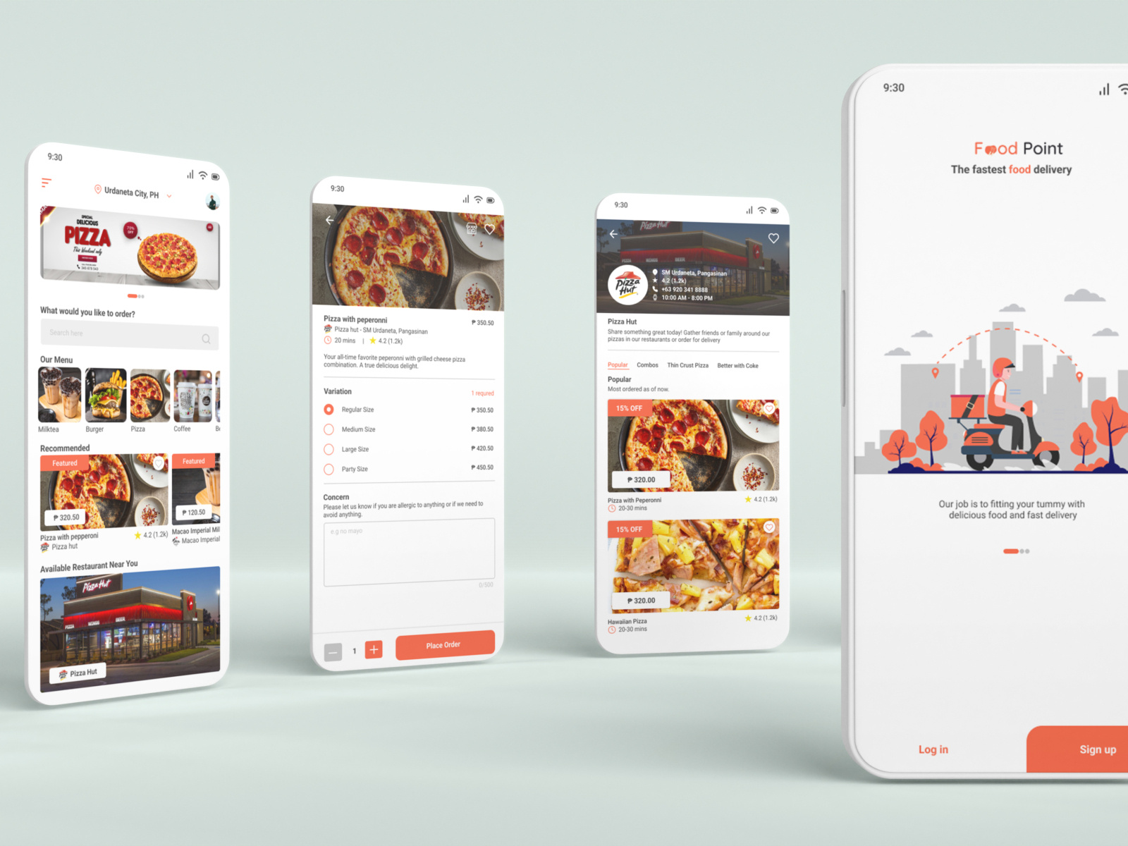 Food Point by adrian albuera on Dribbble