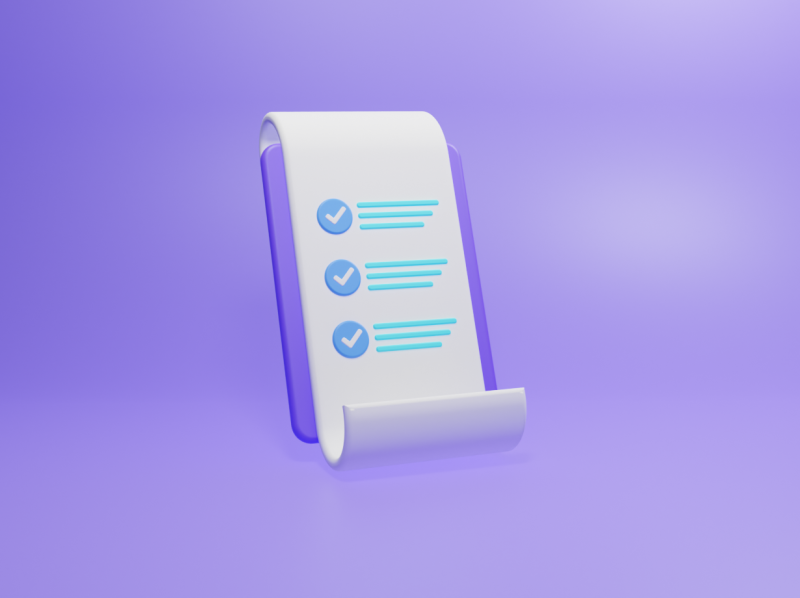3D Icon List by AksArt on Dribbble