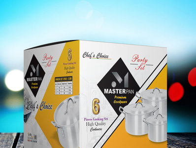 Cookware Box Design by Shahzad Mohsin on Dribbble