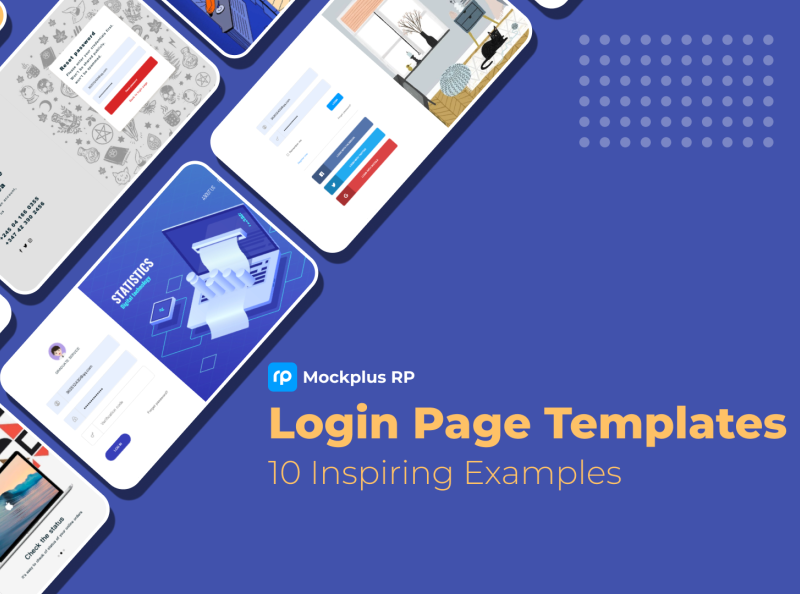 Login Page Collection: 10 Inspiring Examples by Mockplus on Dribbble