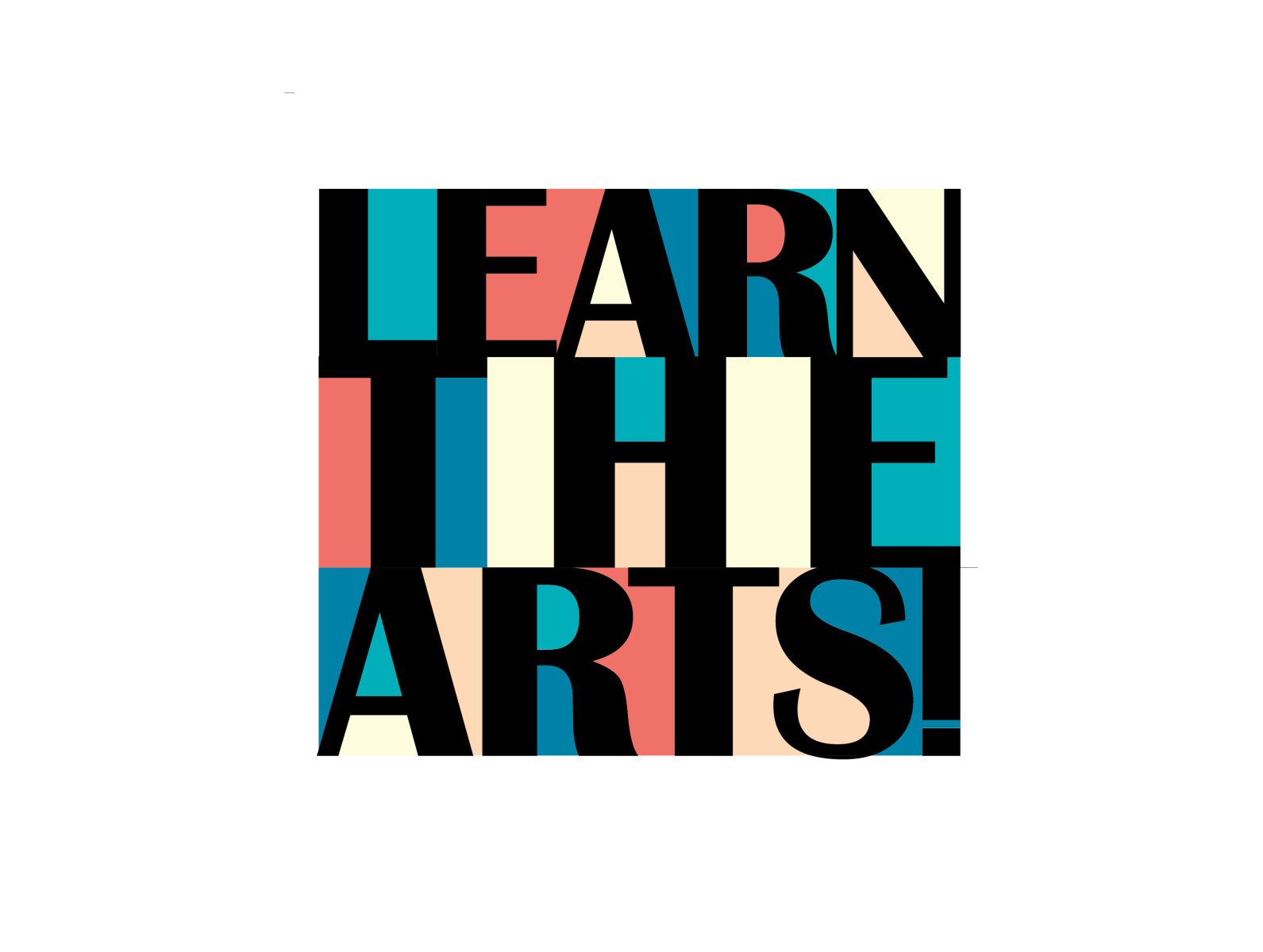 Learn the arts logotype by Яна Омельченко on Dribbble