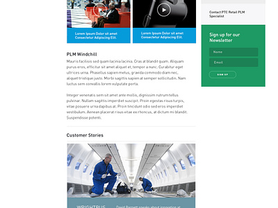 PTC Site Redesign by Ken Kelleher on Dribbble