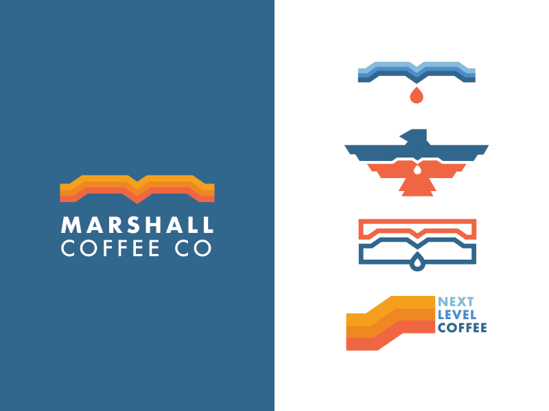 Marshall Coffee Company by Chris Ganz on Dribbble