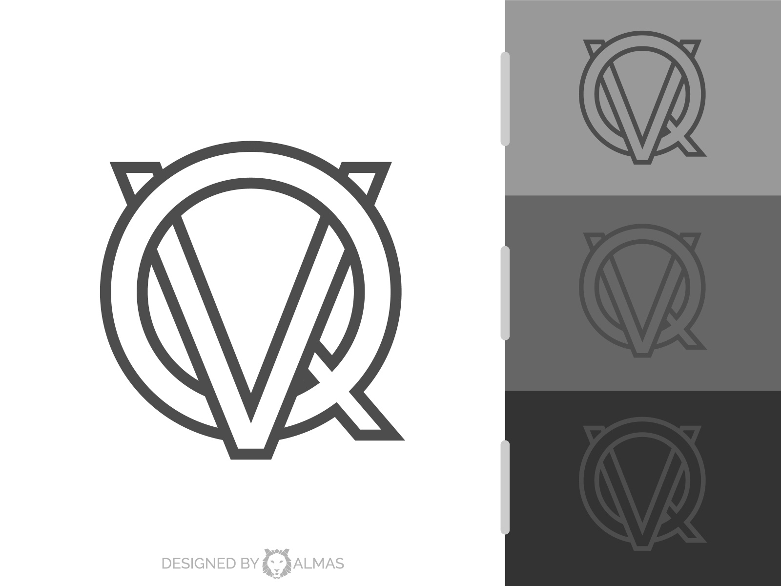 QV Logo by Almas Naveed on Dribbble