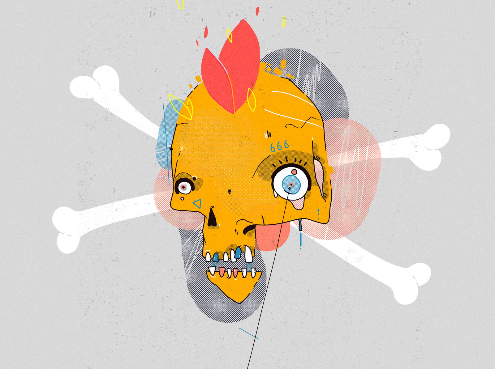 Skull by ǟռɖʝӄǟ on Dribbble