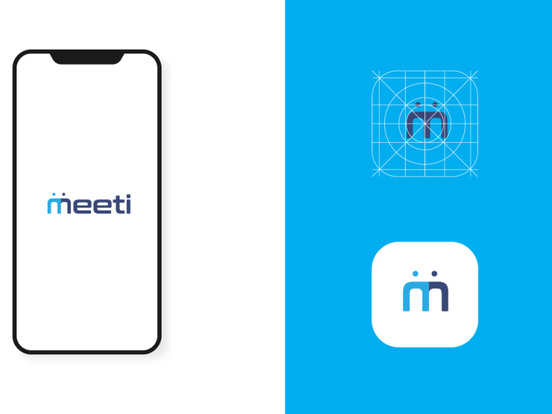 meeti creative digital logo for your company by MONIR HOSSAIN on Dribbble