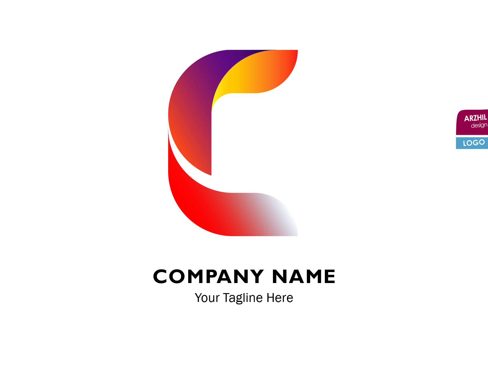 4# Company Logo - Initial C by Arief Fadzillah on Dribbble