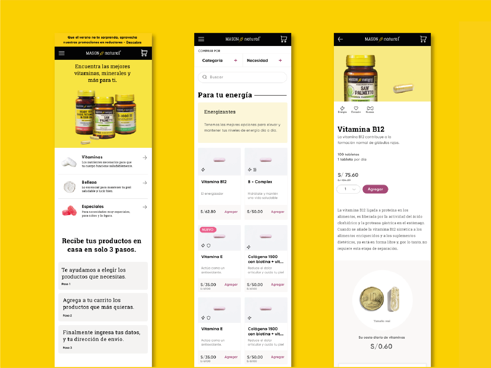 UI - Mason by Iván Ríos on Dribbble