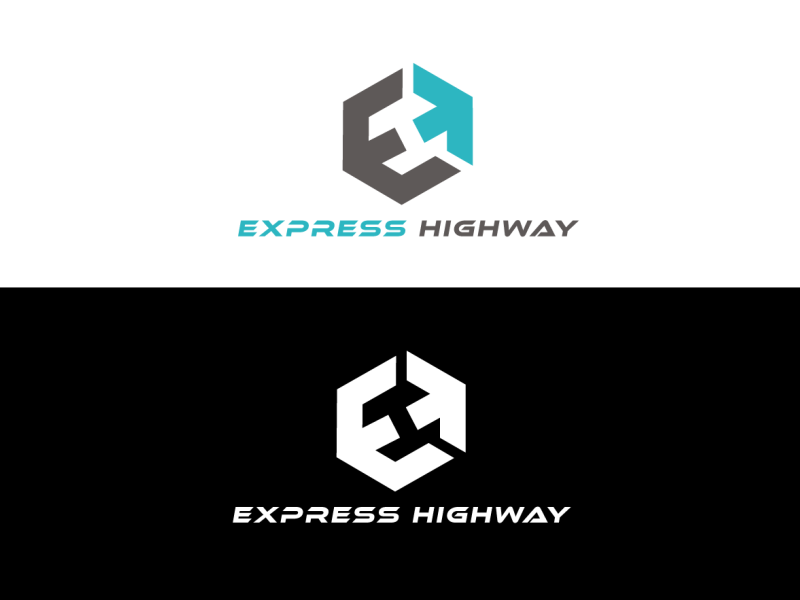 "Express Highway" minimalist Logo by Faharul islam Firoz on Dribbble