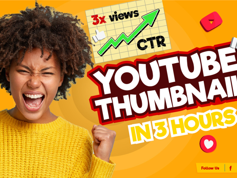 YouTube Thumbnails by KZ Designs on Dribbble