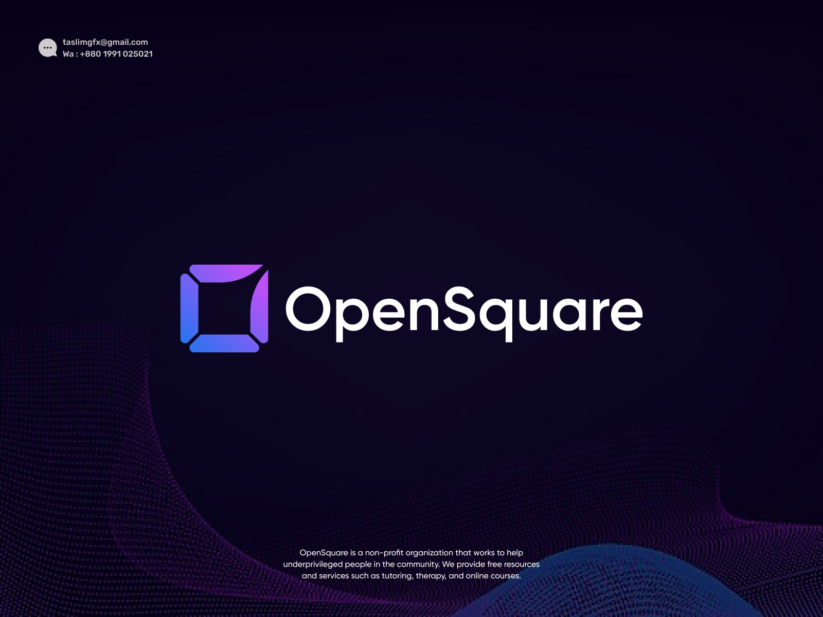 OpenSquare Logo by Md. Taslim Uddin on Dribbble