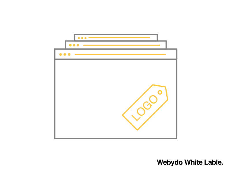 Webydo White Lable Icon by Nuki-B on Dribbble