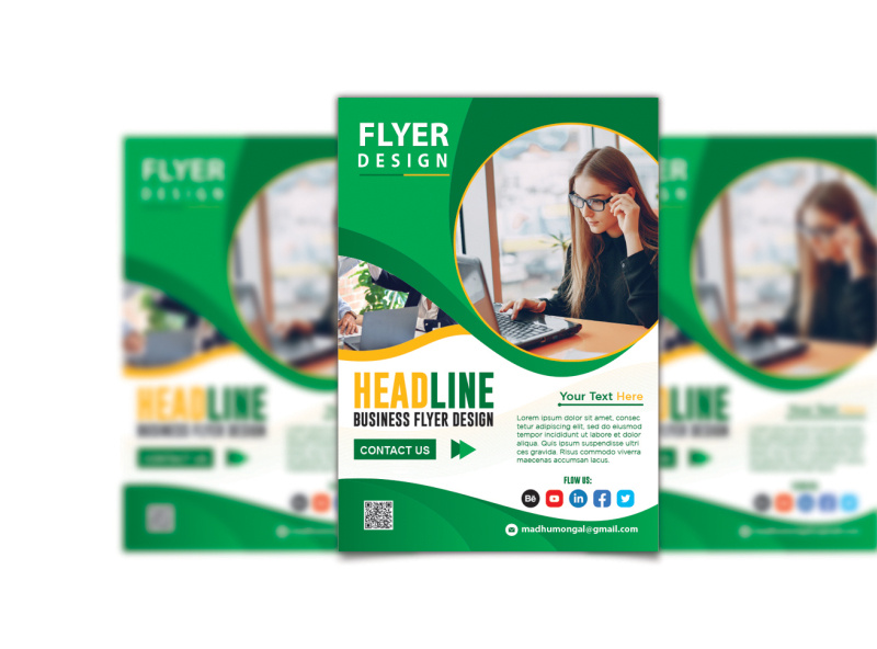 Business Flyer Design by Madhumongal Sarker on Dribbble