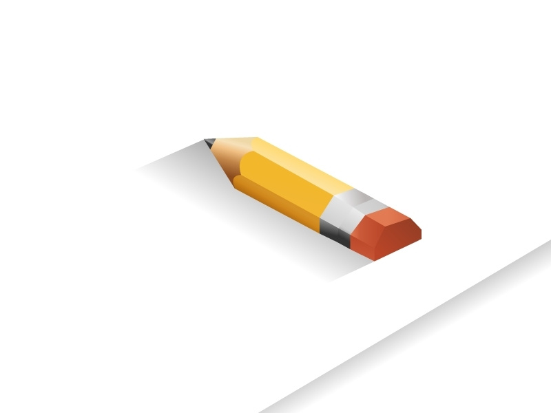 Isometric Pencil by KeDar Ambatkar on Dribbble