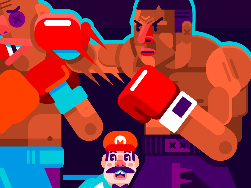Punch Out by Beto Garza "Helbetico" on Dribbble