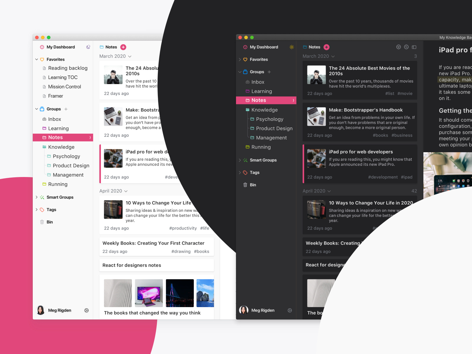 Personal Knowledge Management App UI Concept by Vova Kondriianenko on ...